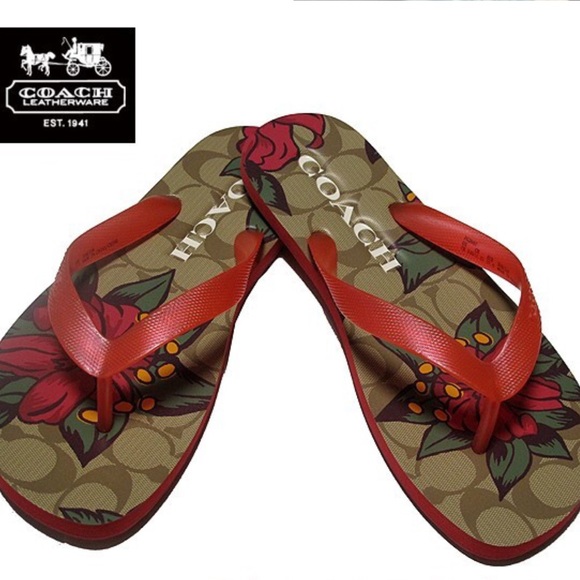 Coach | Shoes | Coach Flip Flop Sandals 78 | Poshmark